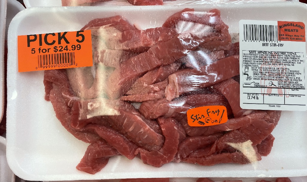 Beef Stir Fry - Kingsland Meats