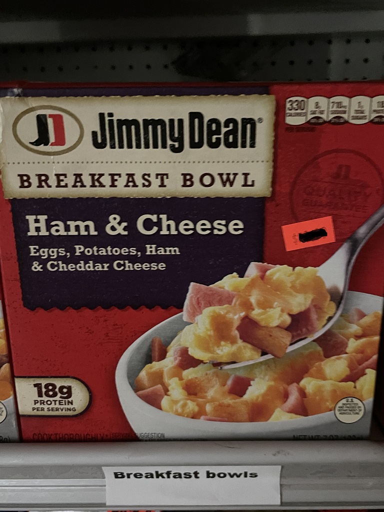 Ham and Cheese Breakfast Bowl - Kingsland Meats