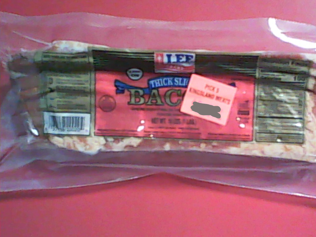 Lee Brand Bacon (1 lb.) skin on - Kingsland Meats