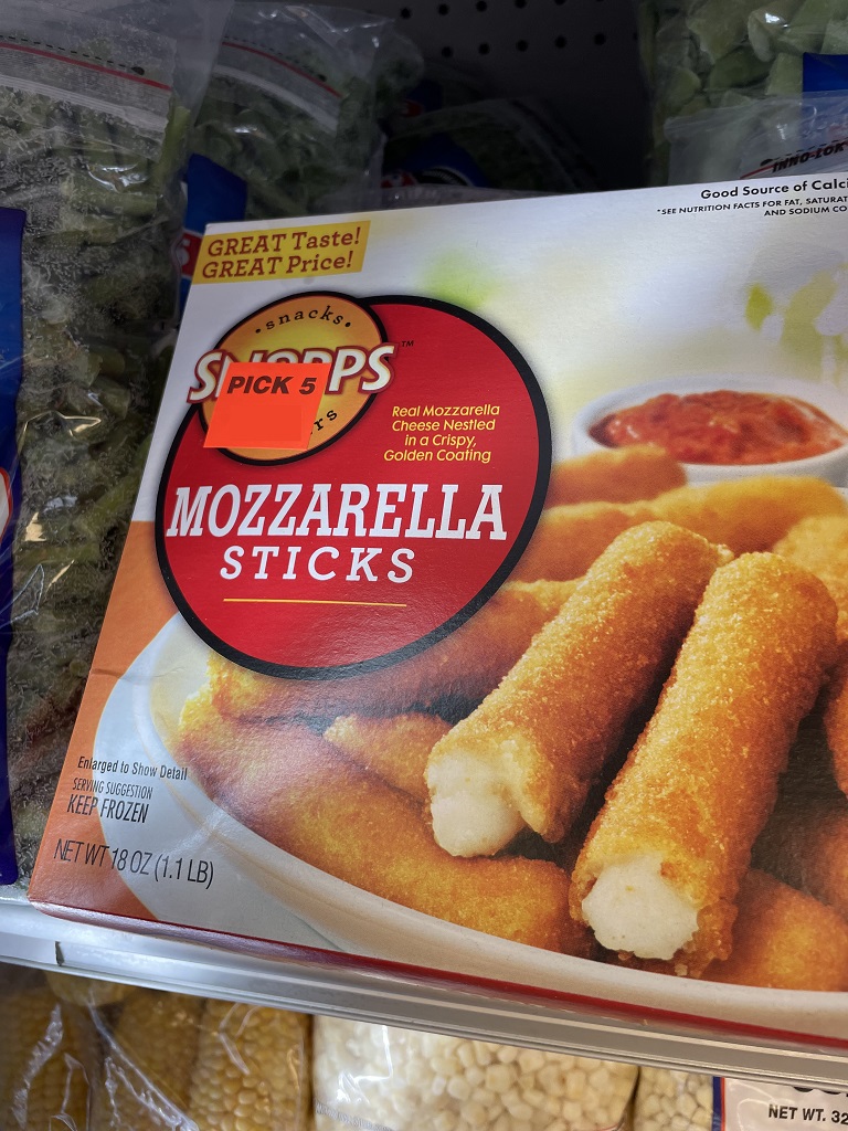Mozzarella Cheese Sticks - Kingsland Meats