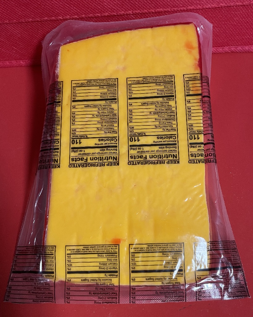 Red Rind Cheddar Cheese - Kingsland Meats