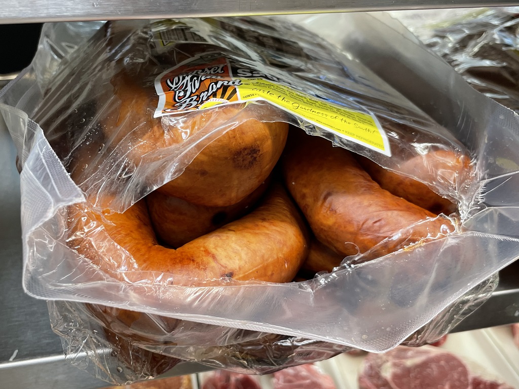 Sunset Farms Sausage (Hot or Mild) 11# Case - Kingsland Meats